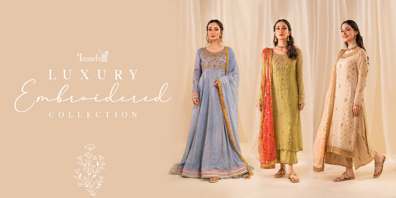 Online Women Shopping in Pakistan | Ladies Branded Clothes – TASSELS